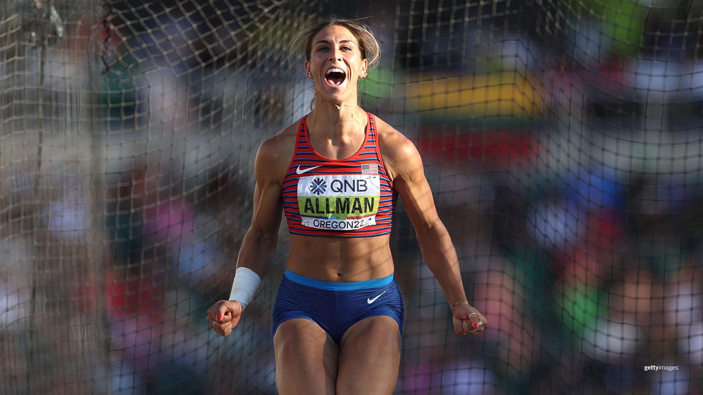Team USA | Valarie Allman Wins Discus Bronze To Claim First World Championships Medal
